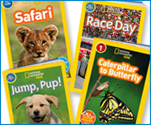 4 National Geographic Kids Books for $1